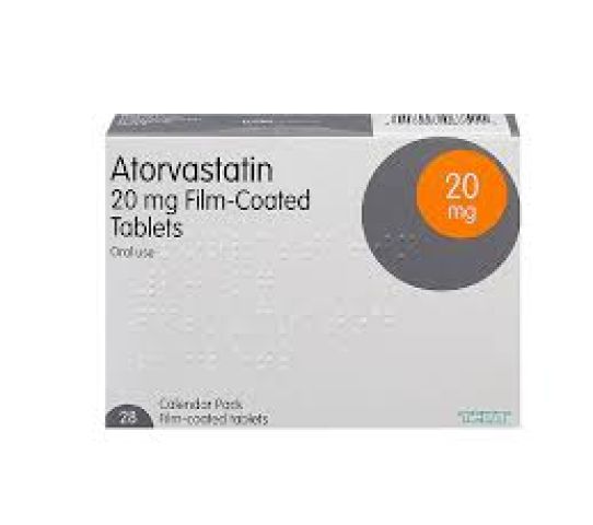 Teva Atorvastatin Tablets.,20mg,1 x 28 Tab. | Rxalldelivered.com