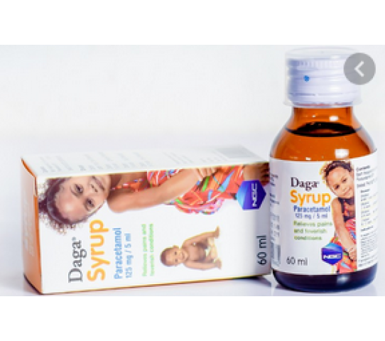 NGC Daga Paracetamol Syr., 100ml x1 | Rxalldelivered.com