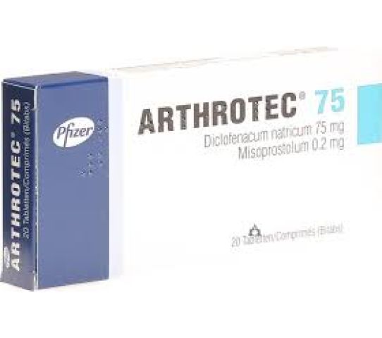 Pfizer Arthrotec-75 Tabs., 75mg/200mcg (x20 Tabs) | Rxalldelivered.com
