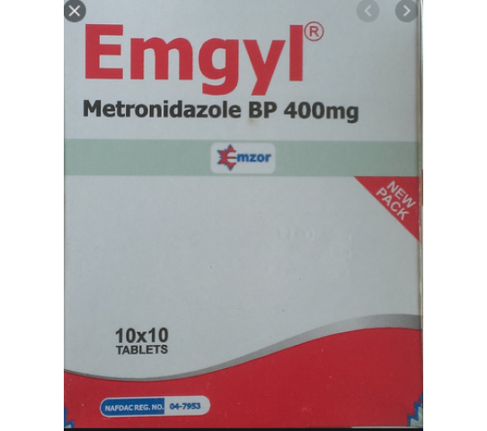 Emzor Emgyl Tab.,400mg,10 x 10 Tab | Rxalldelivered.com