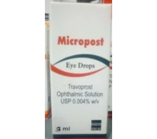Micropost (Travoprost Ophthalmic) Eye Drops., 5ml | Rxalldelivered.com