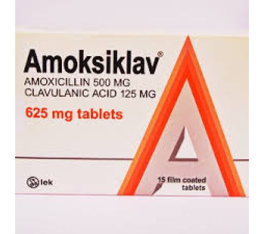 Lek Pharma Amoksiklav Tabs., 625mg,x15 Tab | Rxalldelivered.com