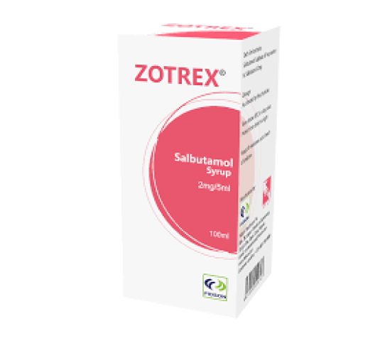 Fidson Zotrex Salbutamol Syrup 2mg/5ml., 100ml | Rxalldelivered.com