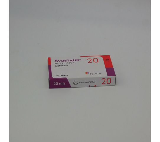 Avastatin Atorvastatin 20mg Tabs., x 28 | Rxalldelivered.com
